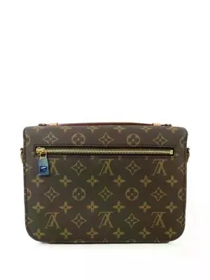 LOUIS VUITTON Monogram Pochette Metis Bag - Brown