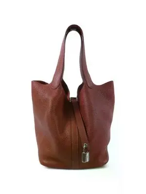 Hermès Mm Picotin Tote Bag - Brown