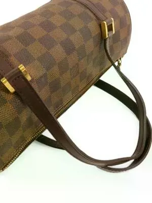 LOUIS VUITTON Damier Ebene Papillon Pm Handbag