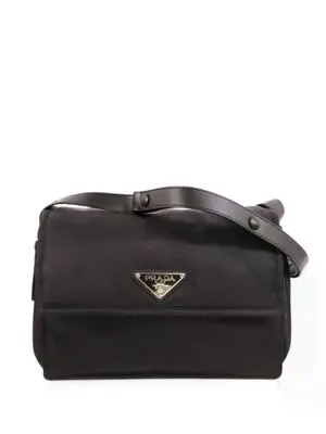 Prada Medium Padded Shoulder Bag - Black