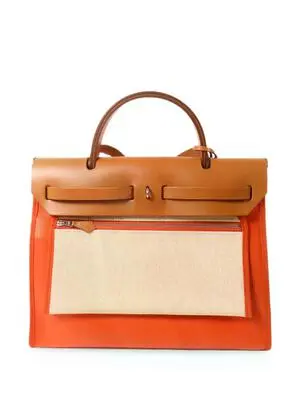 Hermès Pm Herbag Tote Bag - Orange