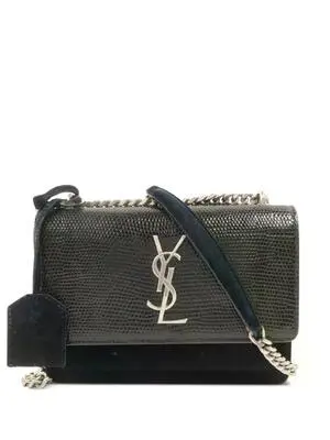 Saint Laurent Sunset Chain Shoulder Bag - Black