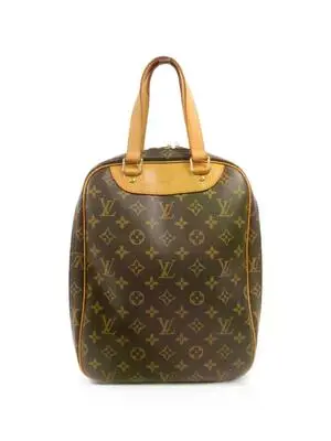LOUIS VUITTON Monogram Excursion Satchel Bag - Brown