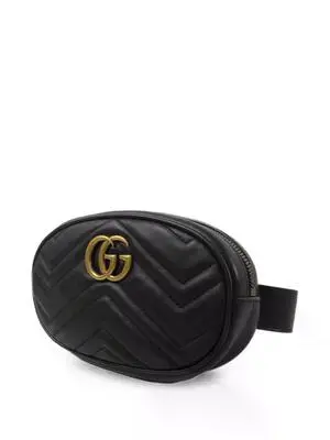 Gucci Marmont Belt Bag - Black