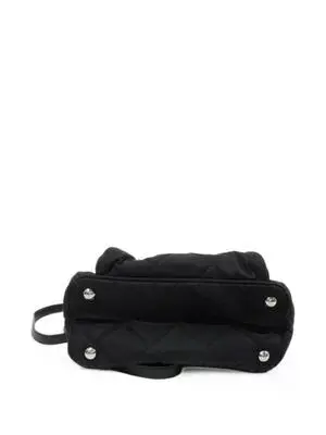 Prada Quilted Mini Backpack - Black