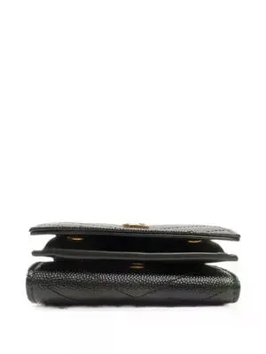 Saint Laurent Tiny Cassandre Matelassé Origami Wallet