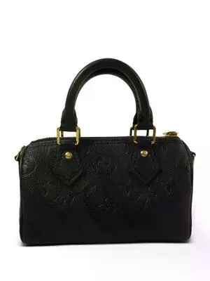 LOUIS VUITTON Nano Speedy Monogram Empreinte Shoulder Bag