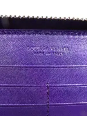 Bottega Veneta Intrecciato Zip-around Wallet