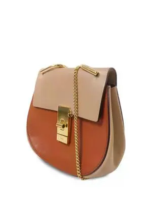 Chloé Drew Chain Shoulder Bag - Brown