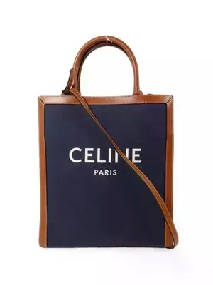 Celine Small Vertical Cabas Tote Bag - Blue