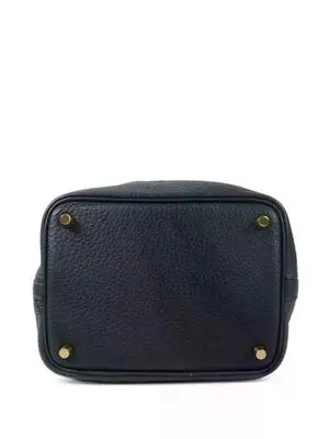 Hermès 2022 Picotin Lock Pm Mini Tote Bag - Blue