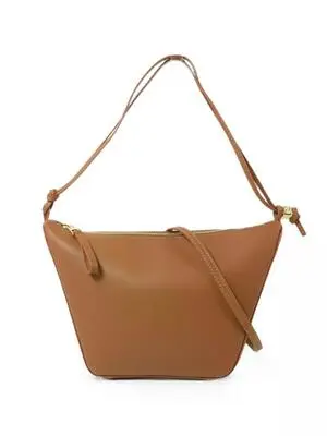 Loewe Mini Hammock Shoulder Bag - Brown