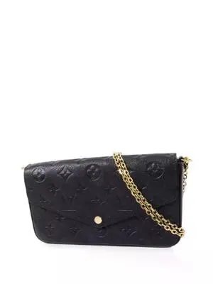 LOUIS VUITTON Felicie Pochette Monogram Empreinte Shoulder Bag