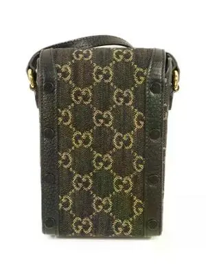 Gucci Mini Horsebit 1955 Gg Shoulder Bag