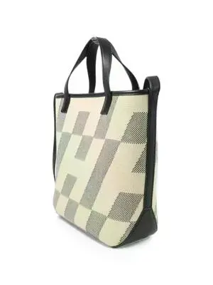 Hermès Cabas H En Biais 27 Shoulder Bag