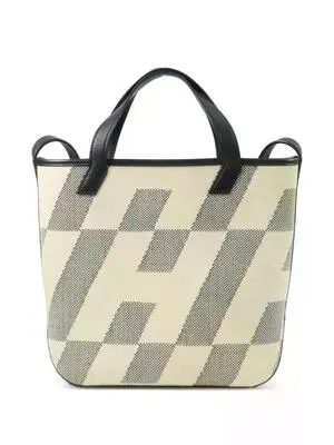 Hermès Cabas H En Biais 27 Shoulder Bag