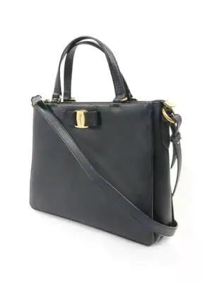 FERRAGAMO Vara Bow Shoulder Bag