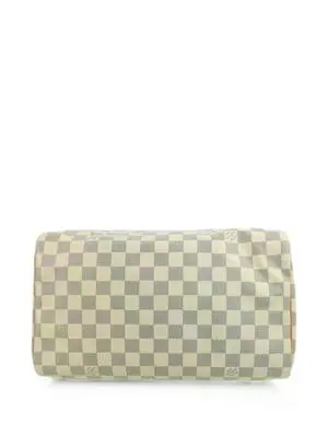 LOUIS VUITTON Speedy Damier Azur Tote Bag - Neutrals