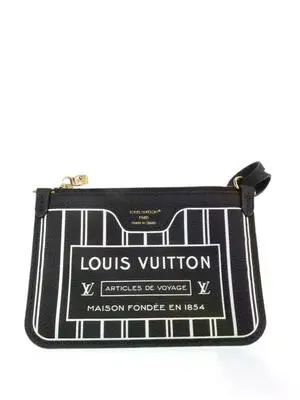 LOUIS VUITTON Neverfull Bandoulière Monogram Tote Bag - Brown