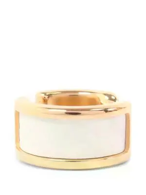 Hermès Olympe Epsom-leather Ear Cuff - Gold