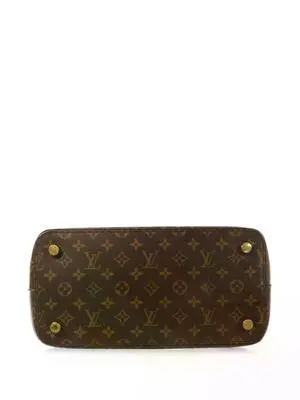 LOUIS VUITTON Monogram Lockit Mm Tote Bag