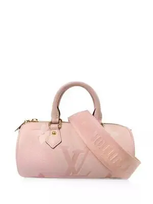 LOUIS VUITTON Monogram Empreinte Papillon Bb Shoulder Bag - Pink