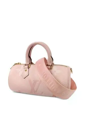 LOUIS VUITTON Monogram Empreinte Papillon Bb Shoulder Bag - Pink