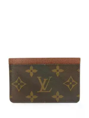 LOUIS VUITTON Monogram Card Case - Brown