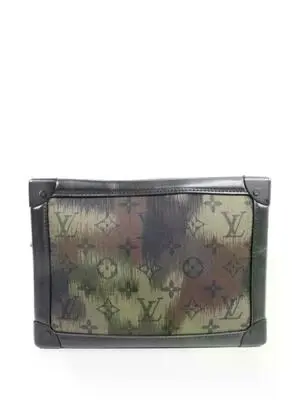 LOUIS VUITTON Soft Trunk Monogram Camouflage Messenger Bag