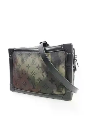 LOUIS VUITTON Soft Trunk Monogram Camouflage Messenger Bag