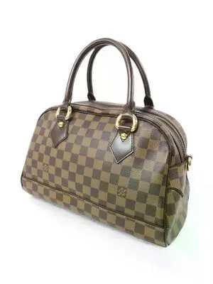 LOUIS VUITTON Duomo Damier Ebene Canvas Tote Bag