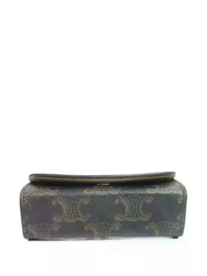 Celine Triomphe-pattern Jewelry Case