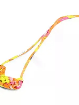 Hermès Braided Silk Bag Charm