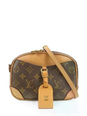 LOUIS VUITTON Mini Deauville Monogram Crossbody Bag - Brown