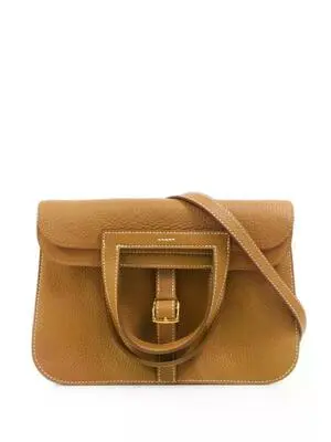 Hermès Hermès Halzan Shoulder Bag Brown