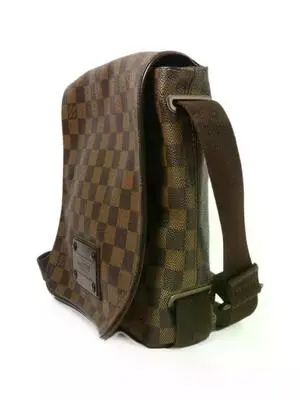LOUIS VUITTON Pm Brooklyn Messenger Bag - Brown