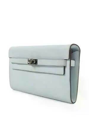 Hermès Kelly To Go Epsom Clutch Bag - Blue
