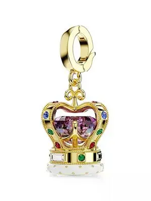 SWAROVSKI X Minions Crown Charm Crystal Embellished Charm