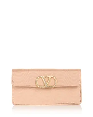 Valentino Garavani Wallet On A Chain - Rose