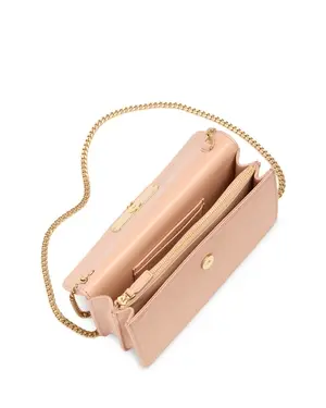 Valentino Garavani Wallet On A Chain - Rose