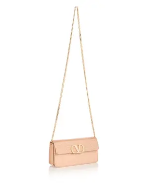 Valentino Garavani Wallet On A Chain - Rose