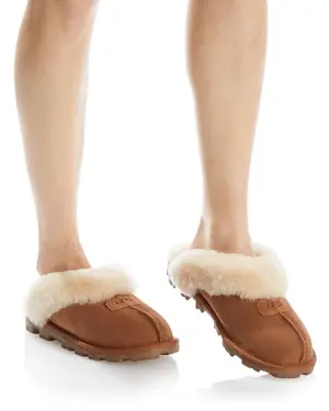 UGG Coquette Shearling Slipper - Chestnut
