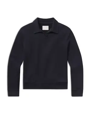 Citizens Of Humanity Pullover Rugby Cotton Blend Sweatshirt