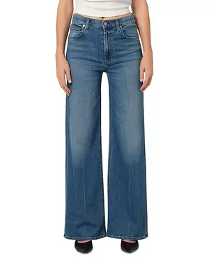 Citizens Of Humanity Lyra High Rise Wide Leg Jeans - Candlelight