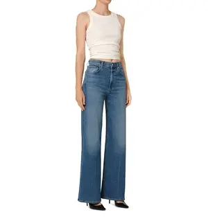 Citizens Of Humanity Lyra High Rise Wide Leg Jeans - Candlelight