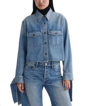 Agolde Cropped Shirts For Women
