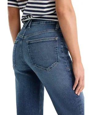 Good American Good True High Rise Straight Jeans