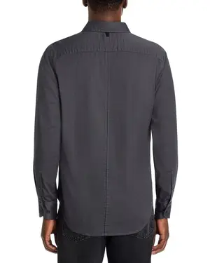 Rag & Bone Tomlin Dobby Shirt - Coast Grey
