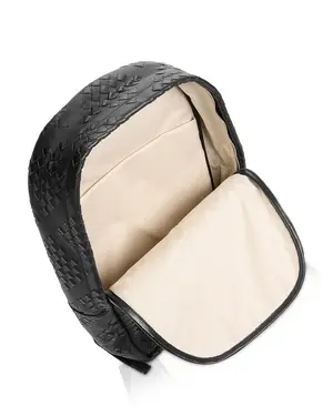 Bottega Veneta Woven Leather Backpack