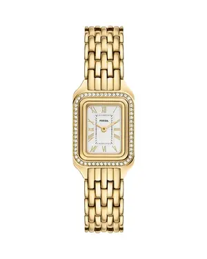 Fossil Raquel Watch, 23mm X 38mm - White/gold